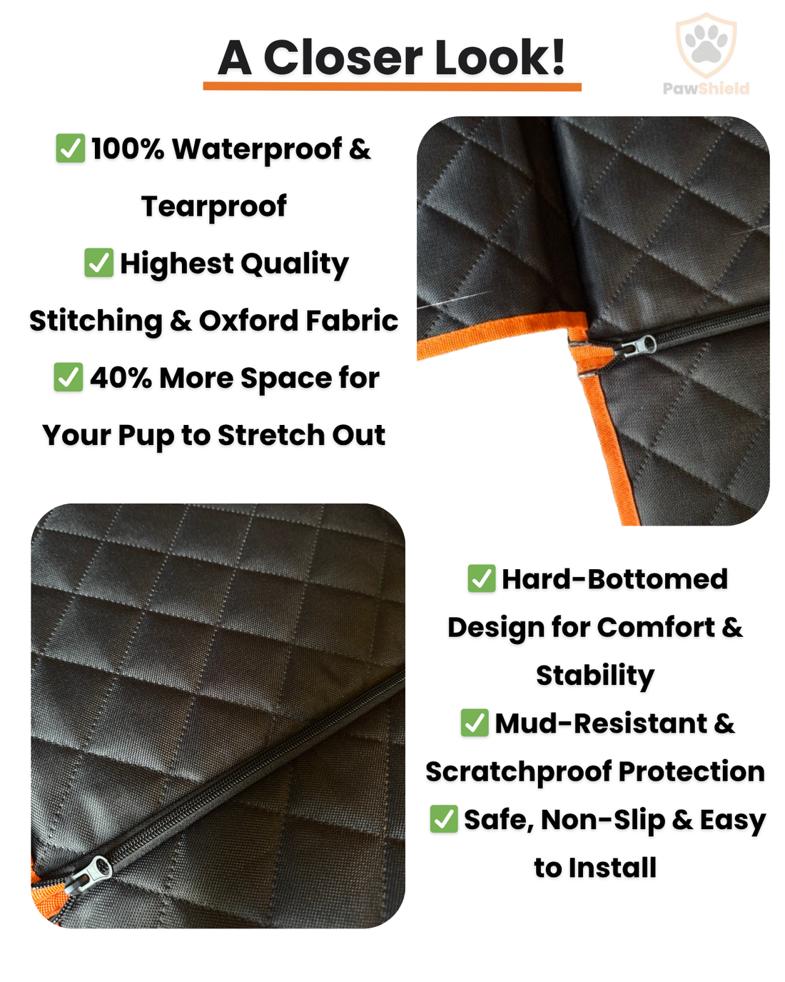 PawShield™ – The UK's #1 Hard-Bottom Dog Car Seat Cover! – PawShield ...